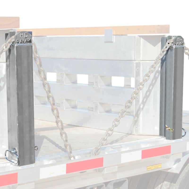 HD Ramps Load Leveler Stake Pocket Stakes 22" H for Step Deck Trailers ...