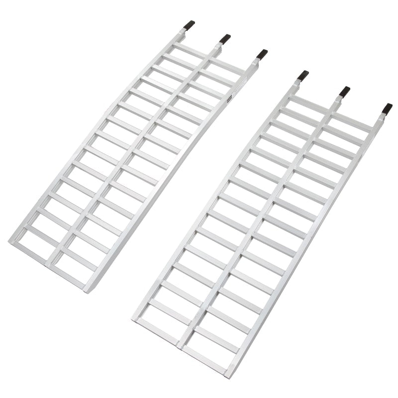 Black Widow Ride Master Aluminum Arched Dual Runner UTV Ramps 5' 5" L ...