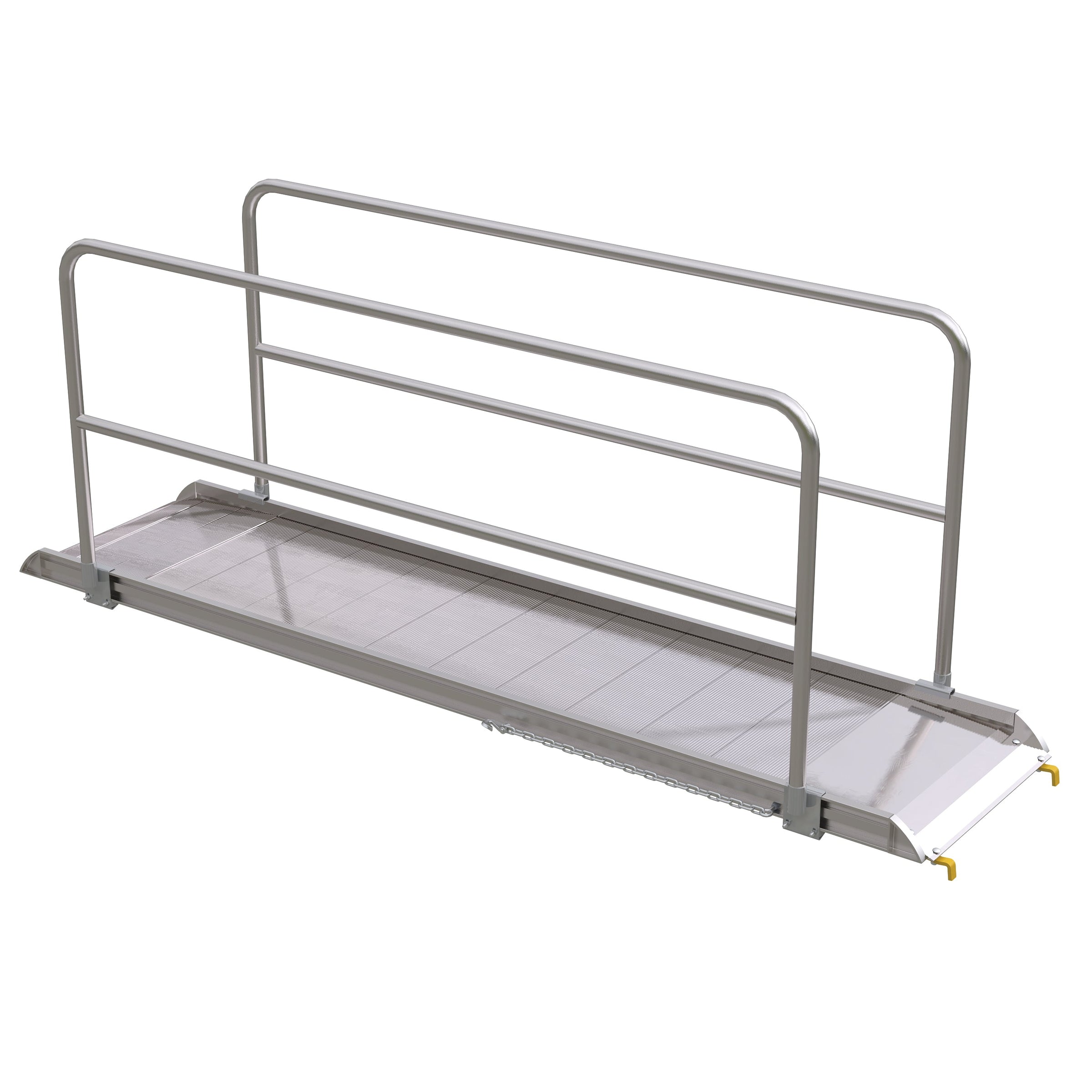 Vestil Aluminum Wheel Walk Ramps AWR-28-9B-HR — AccessDivision